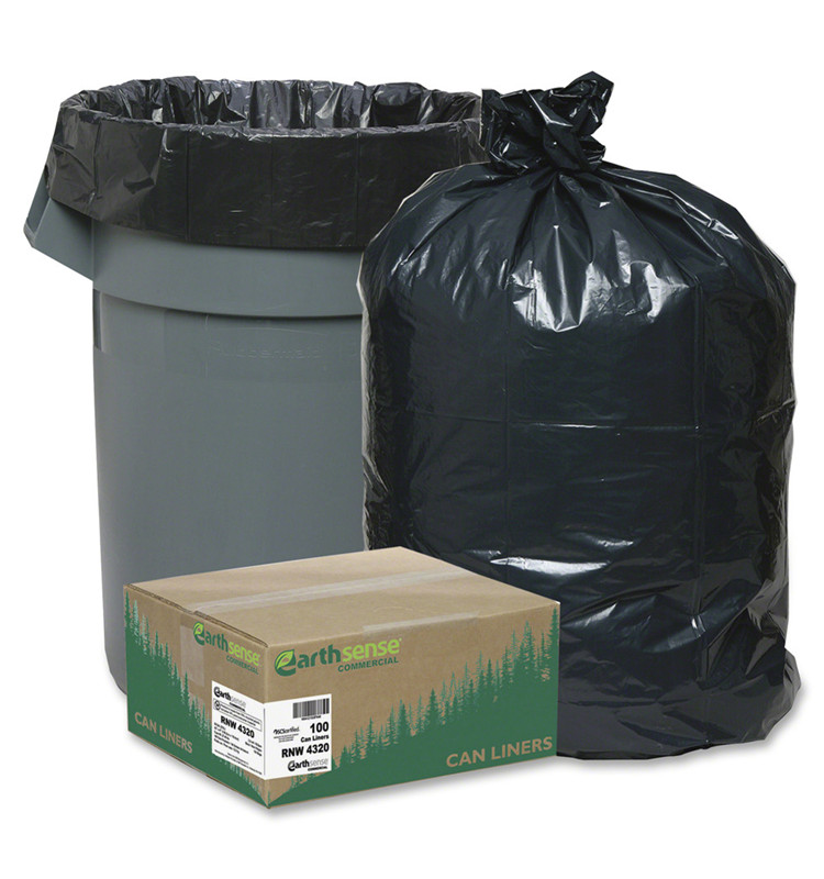 Big black plastic garbage bag | plastic bag manufacturers