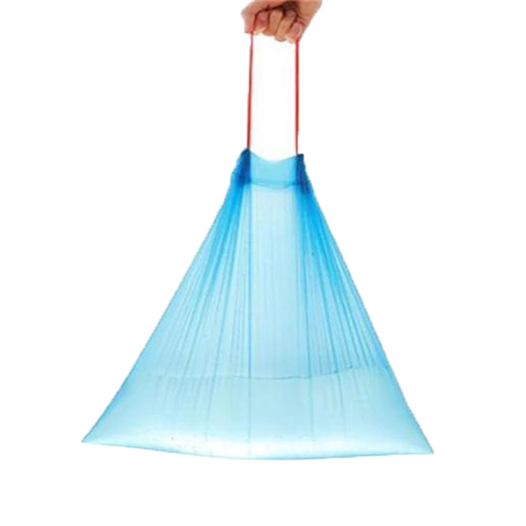 Environmentally friendly drawstring garbage bag | plastic bag manufacturers