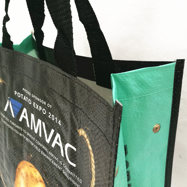 Reusable shopping recyclable laminated pp woven bag | plastic bag ...